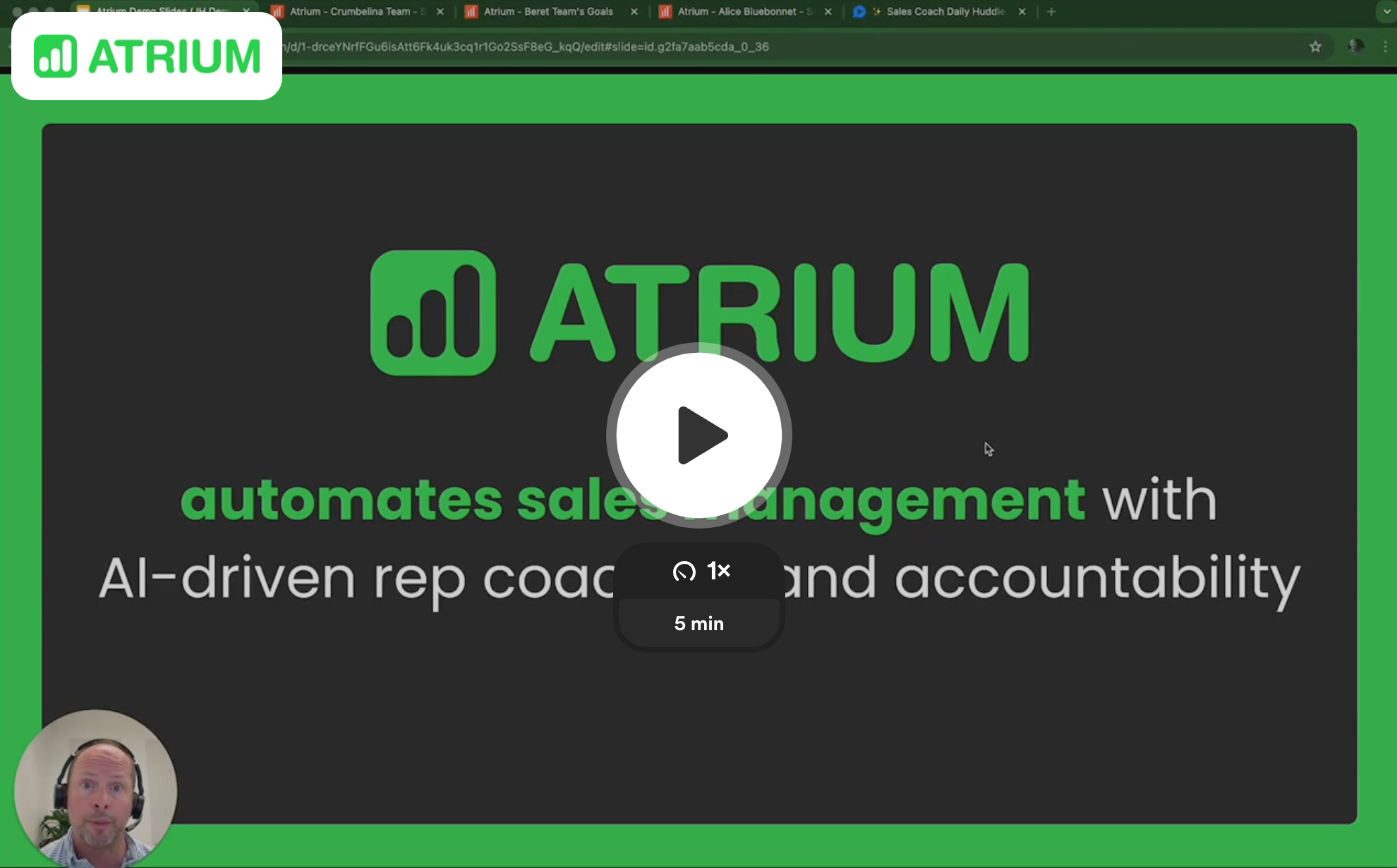 5-Minute Atrium Pitch & Product Tour